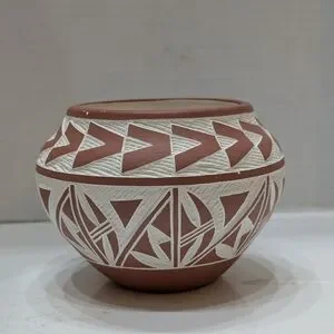 Art | Native American Acoma Pottery Vase Signed Acoma Nm Lccc | Poshmark